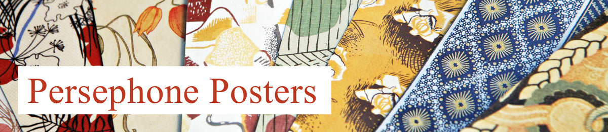 'Women Writers' poster – Persephone Books